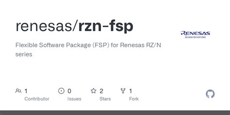 GitHub Renesas Rzn Fsp Flexible Software Package FSP For Renesas RZ N Series
