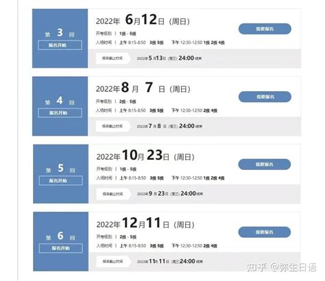 弥生日语 收藏这篇就够2022日本升学留考及语言类考试时间汇总 知乎