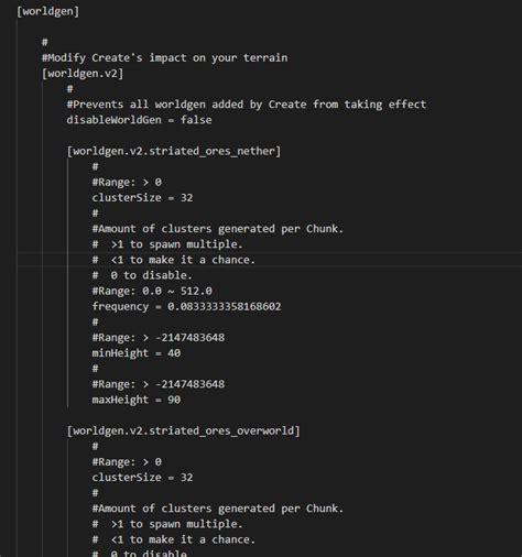 Some Question About The Worldgenv2 System · Issue 3797 · Creators Of Createcreate · Github