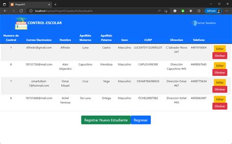Github Iifreddyii Control Escolar Proyecto De Control Escolar