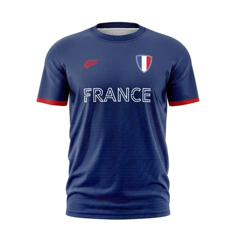 Camiseta Futebol França Seleção Personalizada Adulto E Infantil