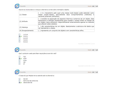 Simulado Desenvolvimento De Sistemas Web Desenvolvimento De Sistemas Web