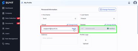 Verify Your E Mail Id And Mobile Number In Suvit