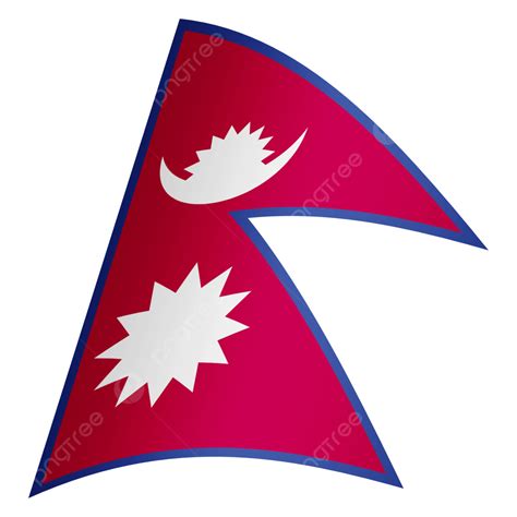 네팔 국기 심플한 디자인 국기 단순한 간단한 깃발 Png 일러스트 및 Psd 이미지 무료 다운로드 Pngtree