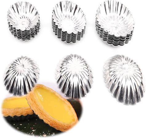 Lobake 30pcs 3 Sizes Fluted Oval Boat Shape Anodic