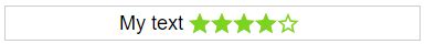 Github Biophoton Css Star Rating Css Star Rating Is A Css Only Star