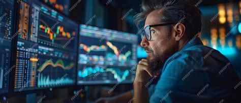 Premium Photo Using Interactive Charts And Graphs To Enhance