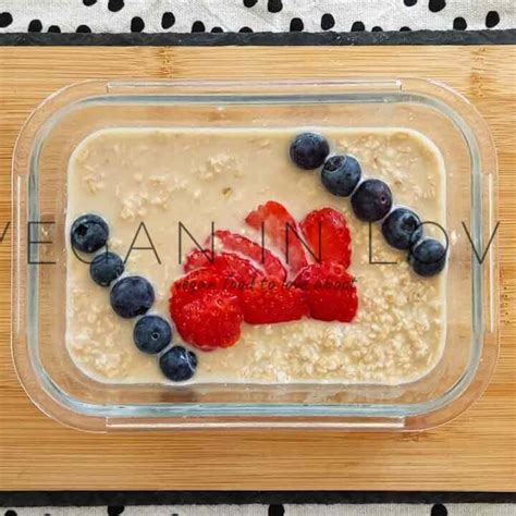 Overnight Oats Receta Avena Remojada Vegan In Love