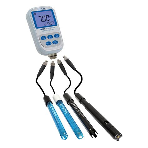Sx751 8 In 1 Portable Ph Do Orp Conductivity Tds Salinity