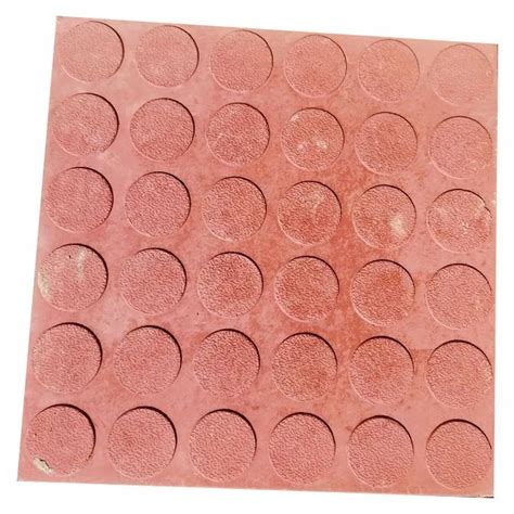 Cement Square Red Ultra Pavers Tile For Flooring Thickness 12mm At