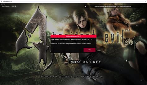 auto update when opening the game · issue 297 · nipkownix re4 tweaks