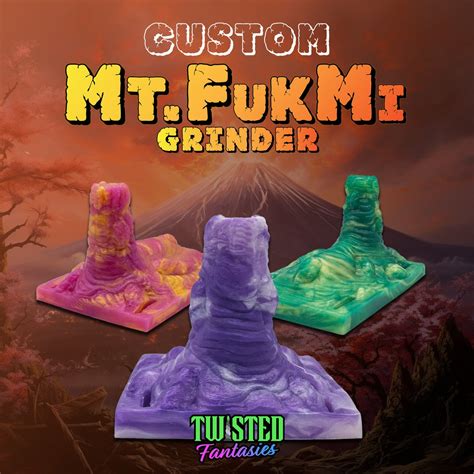 Custom Mt Fukmi Volcano Sex Grinder Insertable Sex Grinder Adult