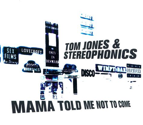 Mama Told Me Not To Come By Tom Jones Stereophonics Cd Gut Records Cdandlp