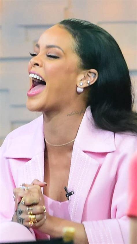 Rihanna Laughing 