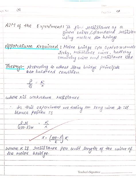 Physics Practical Class 12 Ascot Pdf
