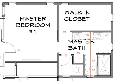 Master Bath Floor Plans With Walk In Shower The Tube