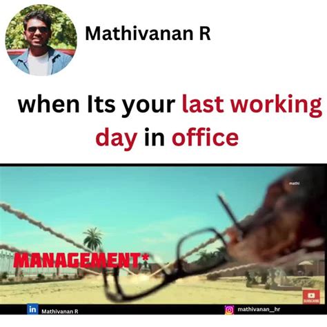 Mathivanan R On Linkedin Hr Hrcommunity Hiring Noticeperiod Lastworkingday