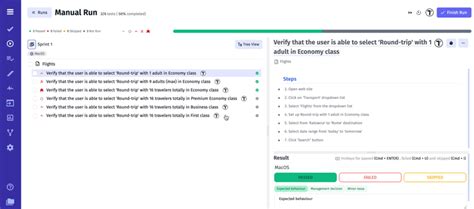 Running Tests Manually Testomatio
