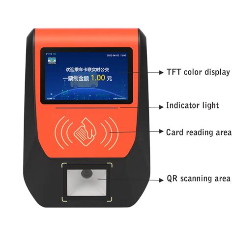 Bus Rfid Card Reader Ticketing System Public Transport Ticket Validator With Ticketing Software