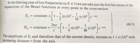 Solved Look Up The Series Expressions For Bessel Functions