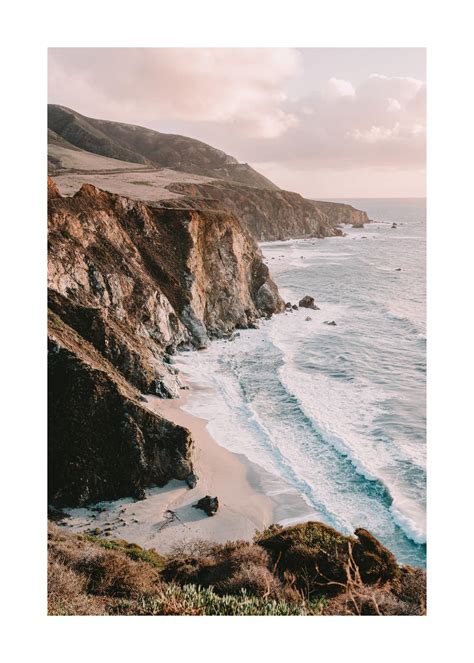 Big Sur Coastline Poster Naturposter Bei Desenio