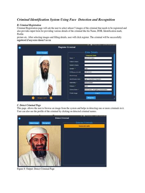 Criminal Identification System Using Face Detection And Recognition Pdf