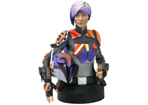 Diamond Select Toys Star Wars Rebels Sabine Wren Pièces