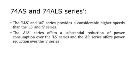 Ttl Logic Families And Its Types Pptx Physics Science
