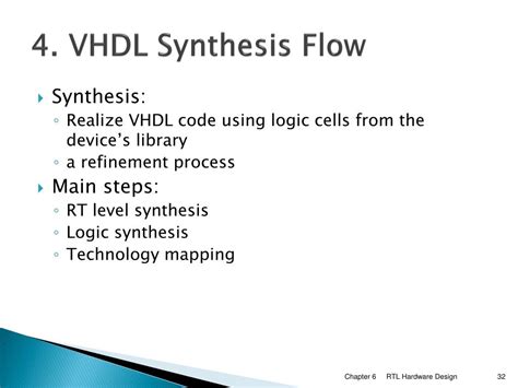 PPT Synthesis Of VHDL Code PowerPoint Presentation Free Download ID