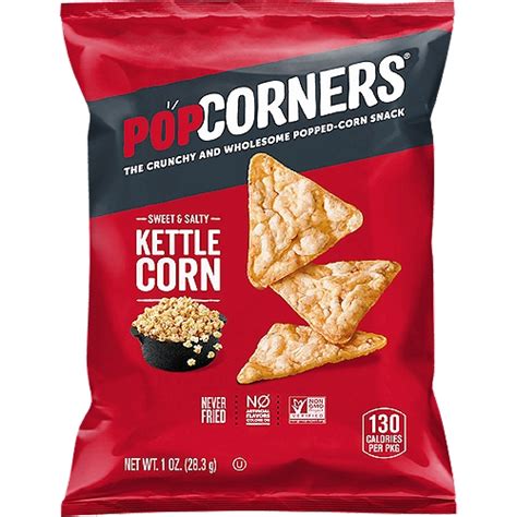 Popcorners The Crunchy And Wholesome Popped Corn Snack Sweet And Salty