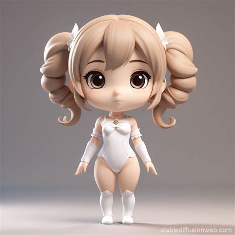 Chibi Anime Character 3d Modeling Reference Stable Diffusion Online