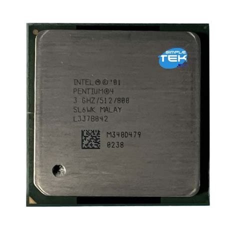 Pc Cpu Pga478 Intel Pentium 4 3 00ghz Sl6wk Pga 478 Processor Socket