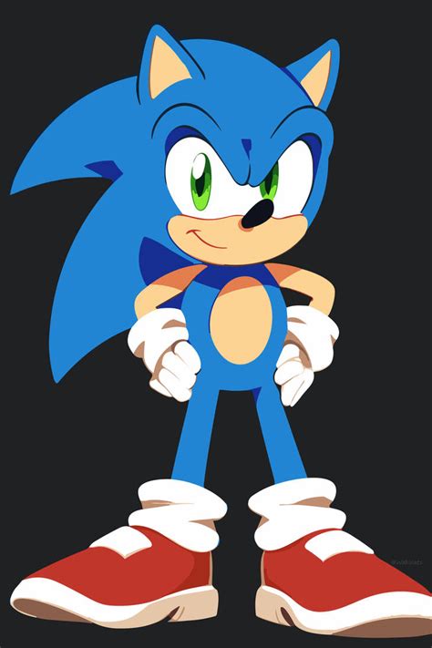 Classic Sonic By Wakicats On Deviantart