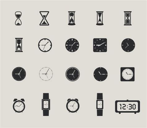 Cocktail Drinks Black Web Icon Set Royalty Free Vector Image