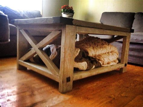 Rustic X Coffee And End Tables Ana White