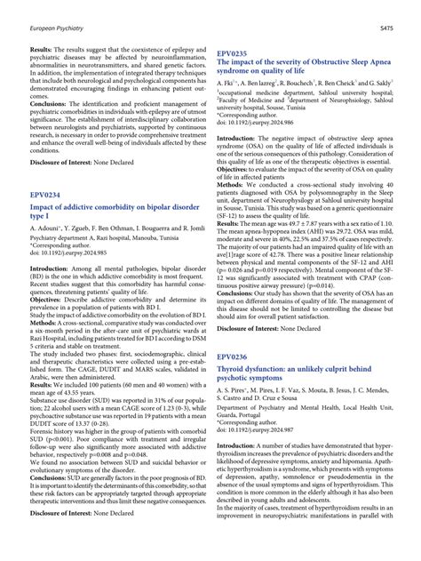 Pdf The Impact Of The Severity Of Obstructive Sleep Apnea Syndrome On Quality Of Life