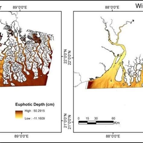 Spatio Temporal Variation Of Euphotic Depth In Indian Sundarbans 523