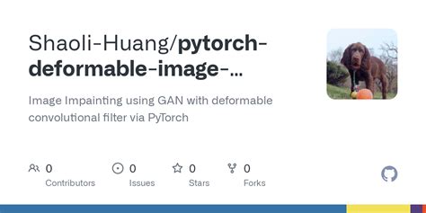 Github Shaoli Huang Pytorch Deformable Image Inpainting Image Impainting Using Gan With
