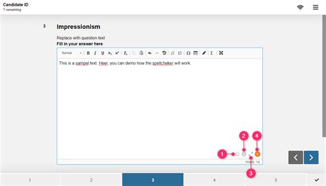Enabling Spell Checker Inspera Help Center