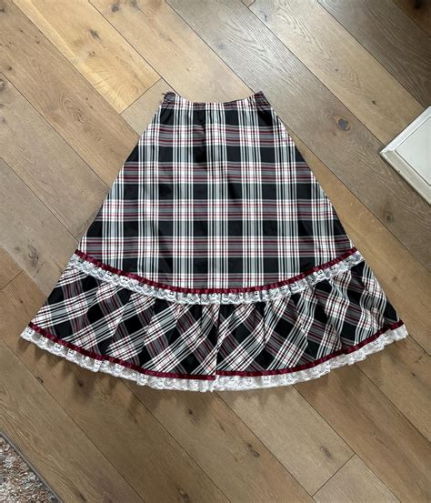 Vintage 1970s Chessa Davis Skirt Etsy