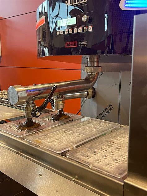 Bars Tempered Together With Large Inclusions Chocolate Coffee And