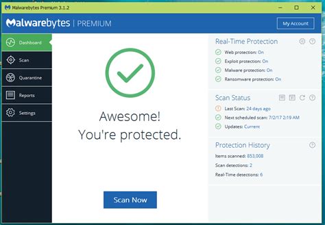 Malwarebytes 3 1 2 And Avast Xaserorange