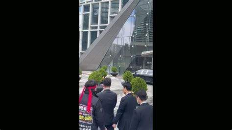 24 3 25 서울 한화본사 상경투쟁 김승연회장님 한화오션 전 구성원과의 약속을 지키십시요 Youtube