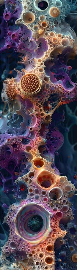 Dive Deep Into The World Of Cellular Structures Capturing The Beauty And Complexity From A