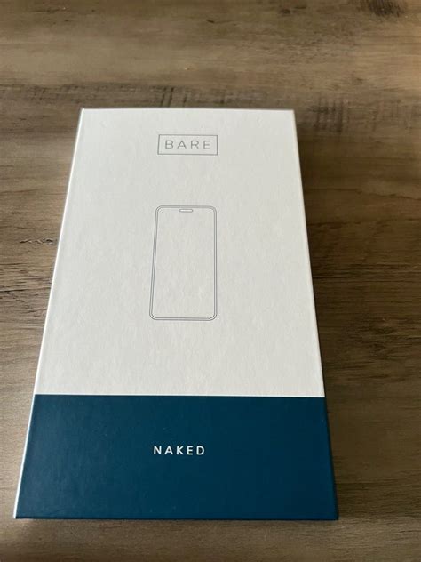 Bare Naked IPhone Pro Max Mobile Phones Gadgets Mobile Gadget Accessories Cases