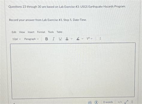 Questions Through Are Based On Lab Exercise Chegg