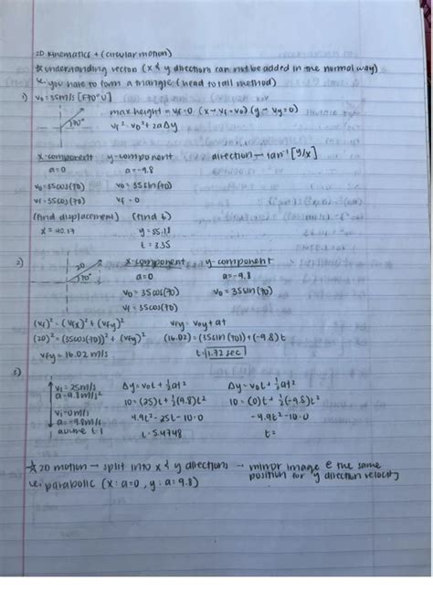 AP Physics 1 1D And 2D Kinematics AP Physics 1 Stuvia US