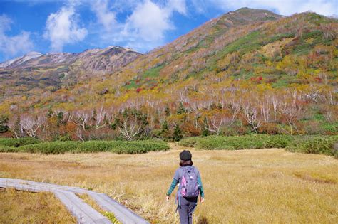 紅葉の栂池自然園ハイキング 信州の自然を歩こう