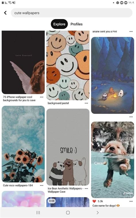 سرچ کیوت پینترست 😚