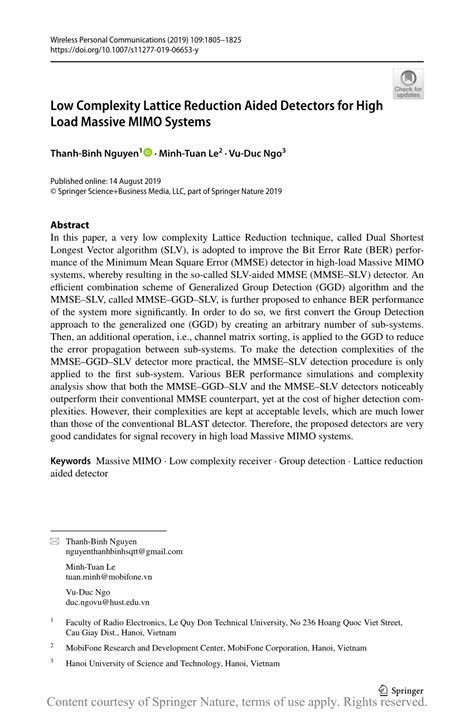 low complexity lattice reduction aided detectors for high load massive